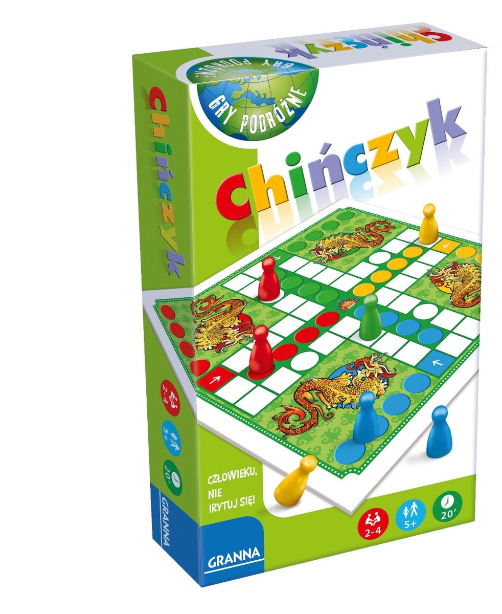 Gra podróżna Chińczyk, Gra planszowa, Granna - Granna | Sklep EMPIK.COM