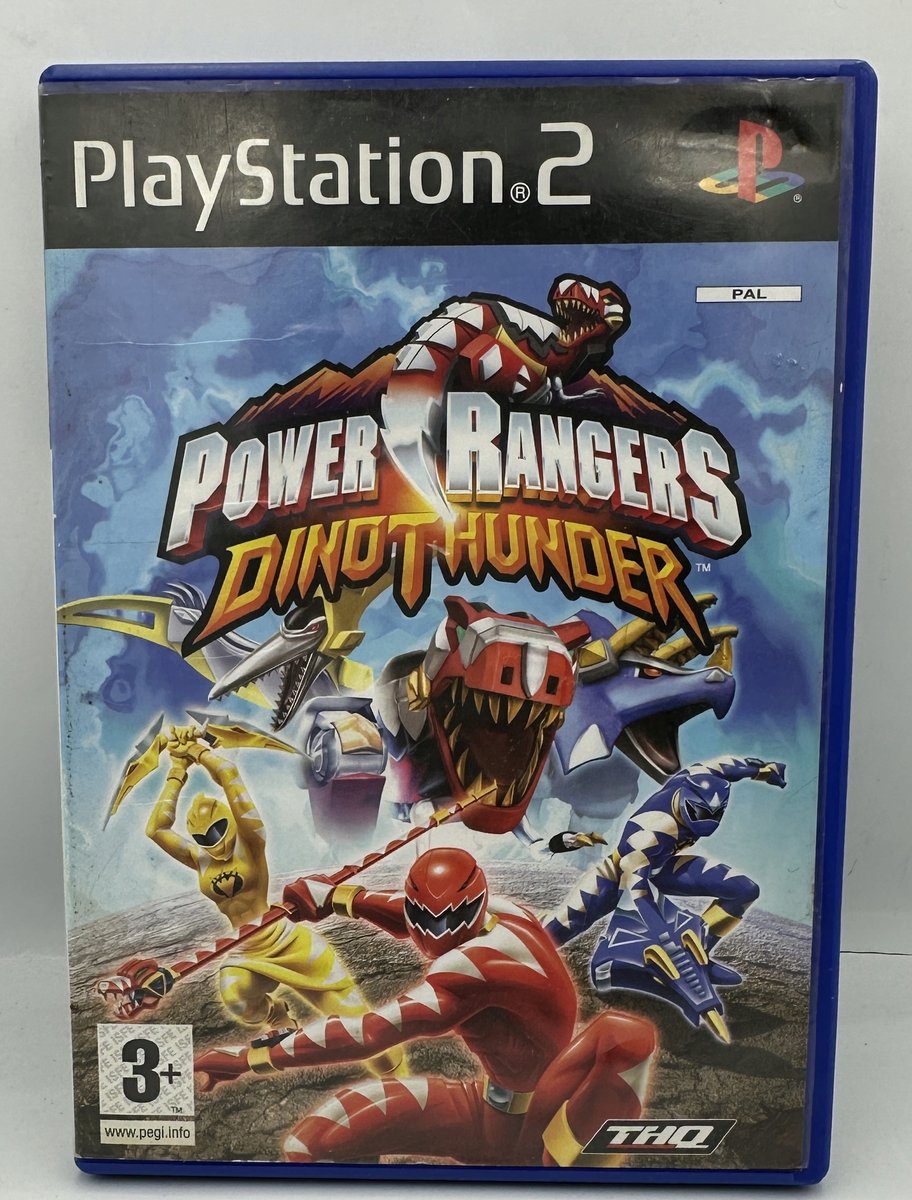 Gra POWER RANGERS DINO THUNDER PS2 Sony PlayStation 2 (PS2) - STUBBINS ...