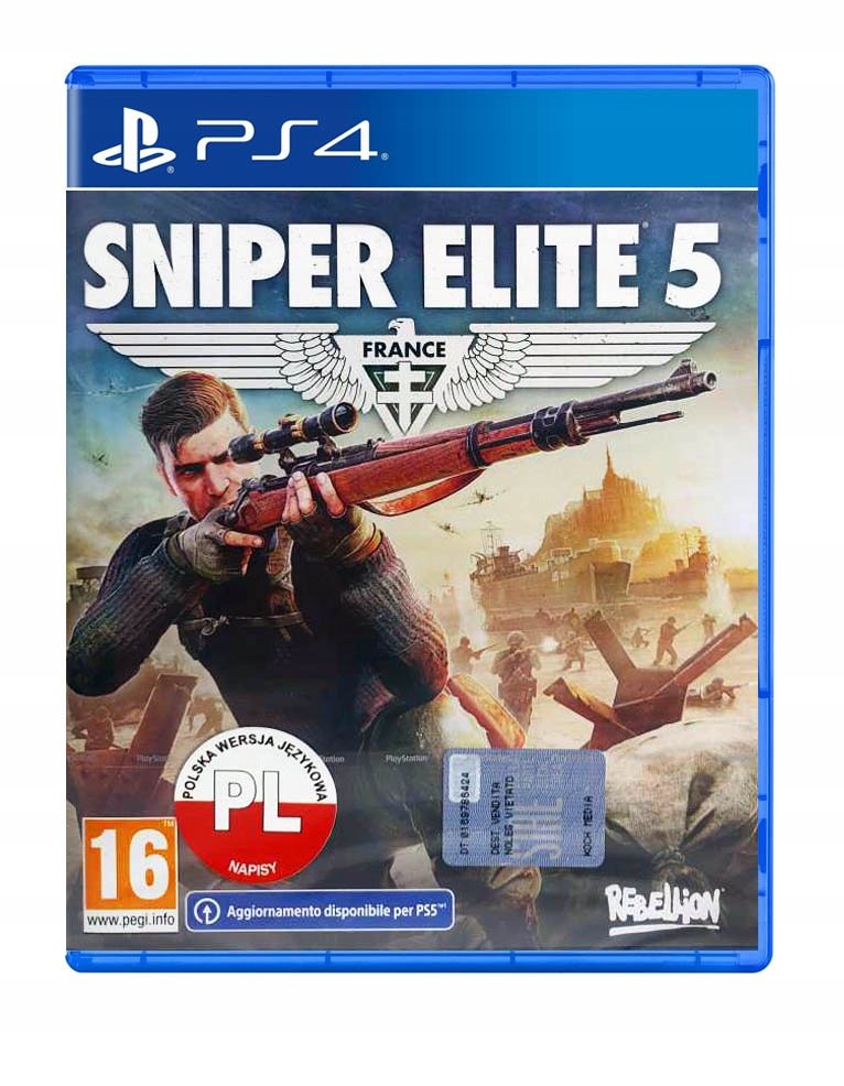 Gra Ps4 Sniper Elite 5 France - Rebellion | Gry i programy Sklep EMPIK.COM