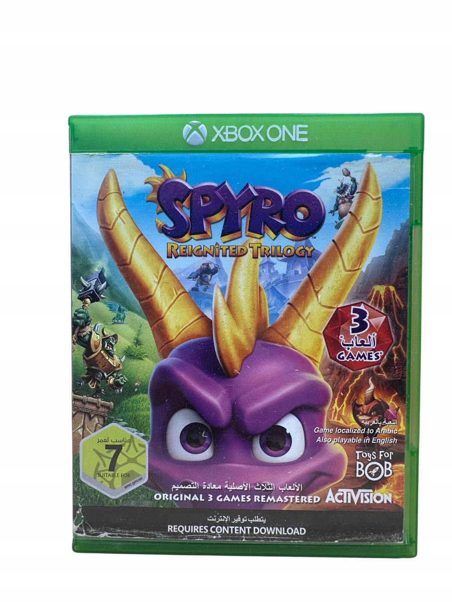 Gra SPYRO Reignited Trilogy Xbox One Xone Series X XSX - Insomniac ...