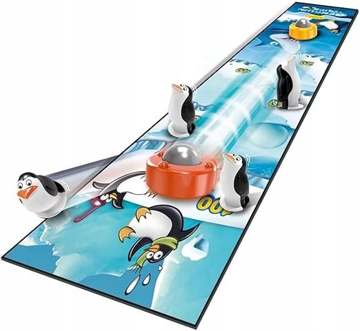 GRA STOŁOWA RODZINNA PENGUIN SHUFFLE GAME GRA PLANSZOWA GRA ...