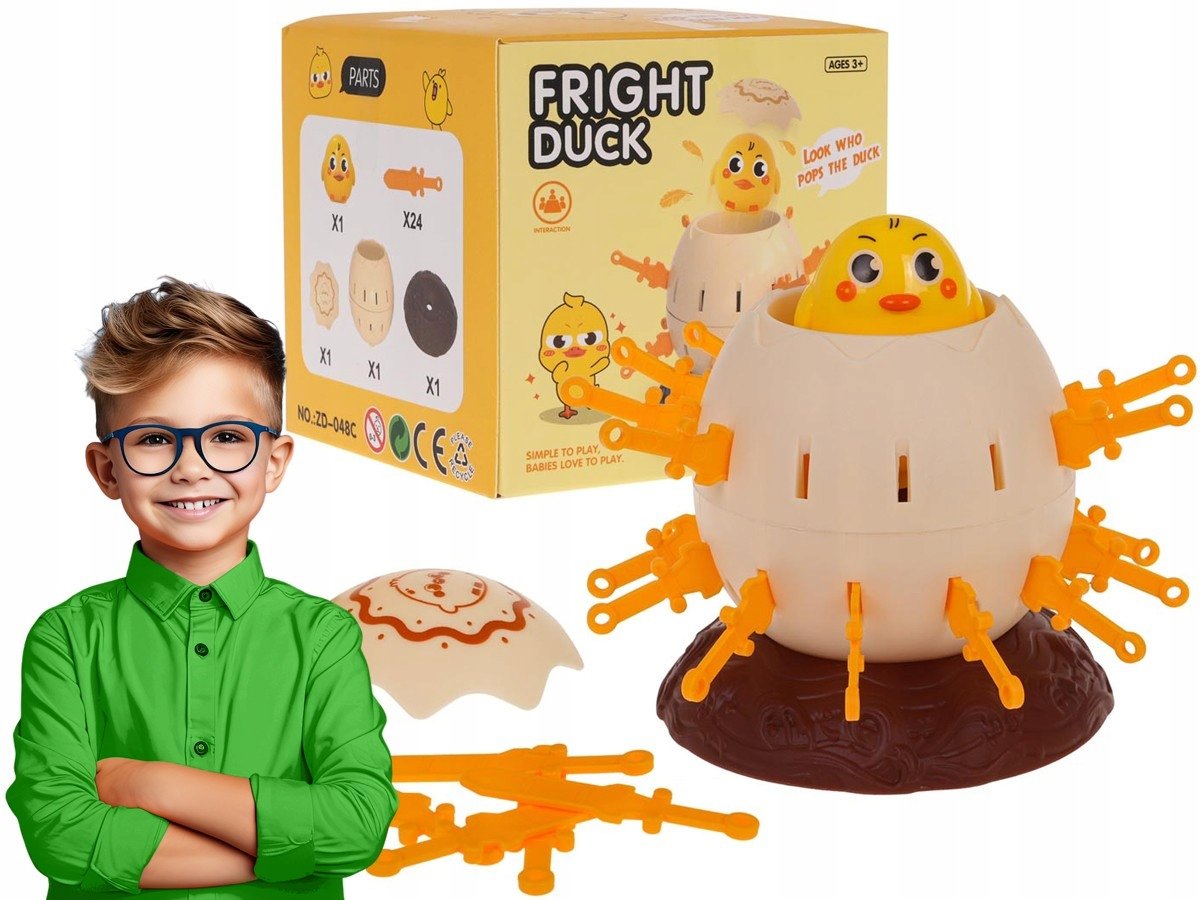 Gra zręcznościowa dla dzieci WYSKAKUJĄCY KURCZAK trening celności PREZENT, RAMIZ - RAMIZ | Sklep ...