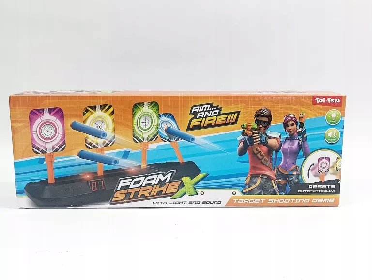 Gra zręcznościowa Foam Strike X Toi-Toys - Toi-Toys | Sklep EMPIK.COM