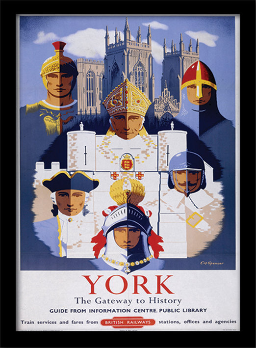 Grafika z Passe partout PYRAMID INTERNATIONAL York, 30x40 cm - Pyramid ...