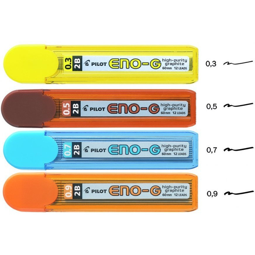 Grafity 0,5 mm ENO G B PIPL-5ENOG-B PILOT - Pilot | Sklep EMPIK.COM