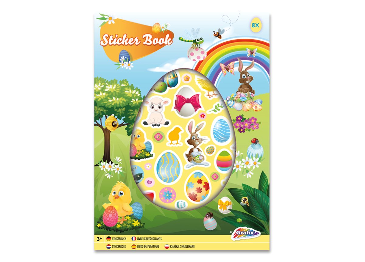 Grafix, Książka Z Naklejkami Wielkanocnymi - Grafix | Sklep EMPIK.COM