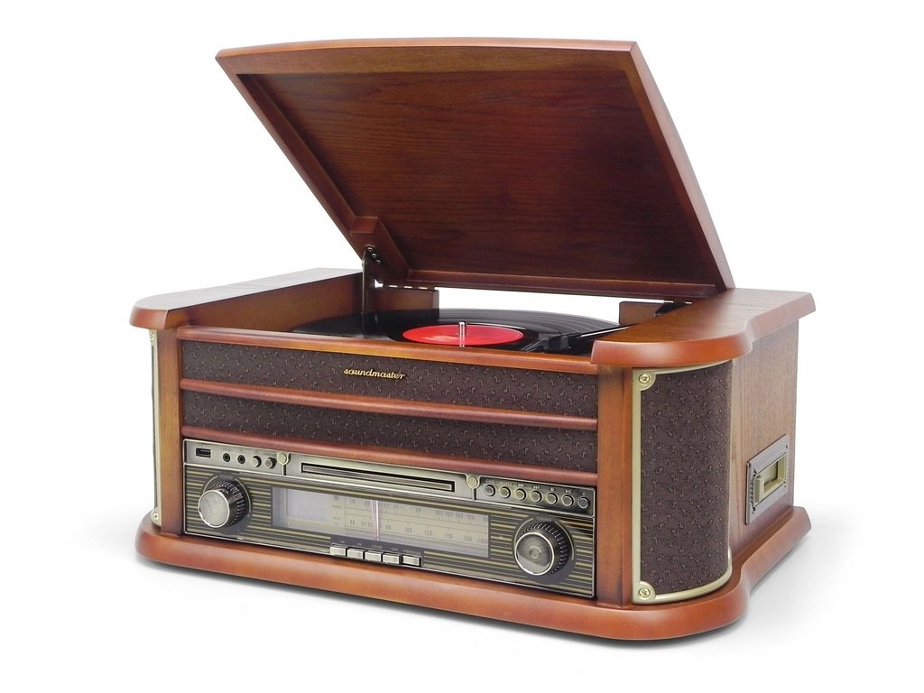 Gramofon Soundmaster NR540 brązowy - Soundmaster | Sklep EMPIK.COM
