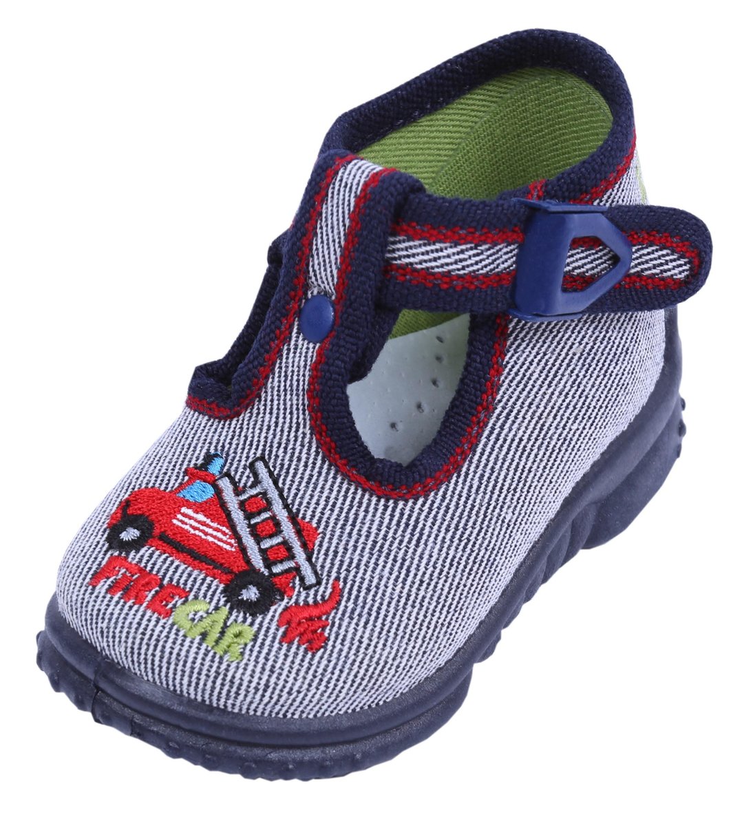 Granatowo-białe kapcie straż pożarna LEMIGO 20 EU - Lemigo | Sklep ...