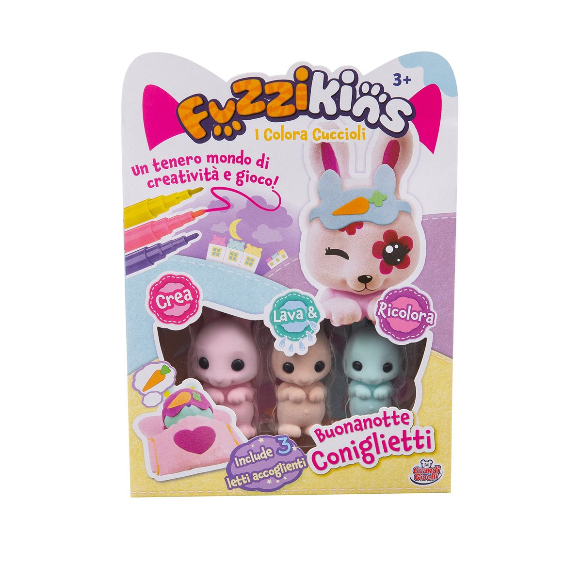 Grandi Giochi Fuzzikins I Colora Szczeniaki, Króliczki na dobranoc ...
