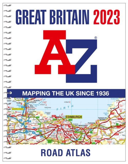 Great Britain A-Z Road Atlas 2023 - Opracowanie zbiorowe | Książka w Empik