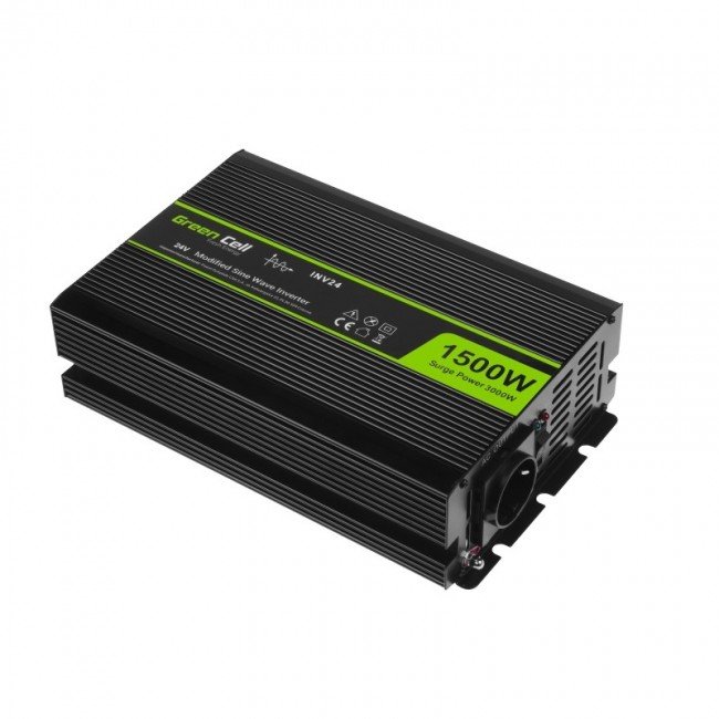 Green Cell - Przetwornica Napięcia Inwerter 24V Na 230V 1500W/3000W ...