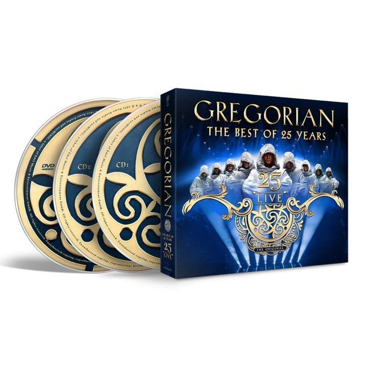 Gregorian 25 Live - The Best Of 25 Years - Gregorian | Muzyka Sklep ...