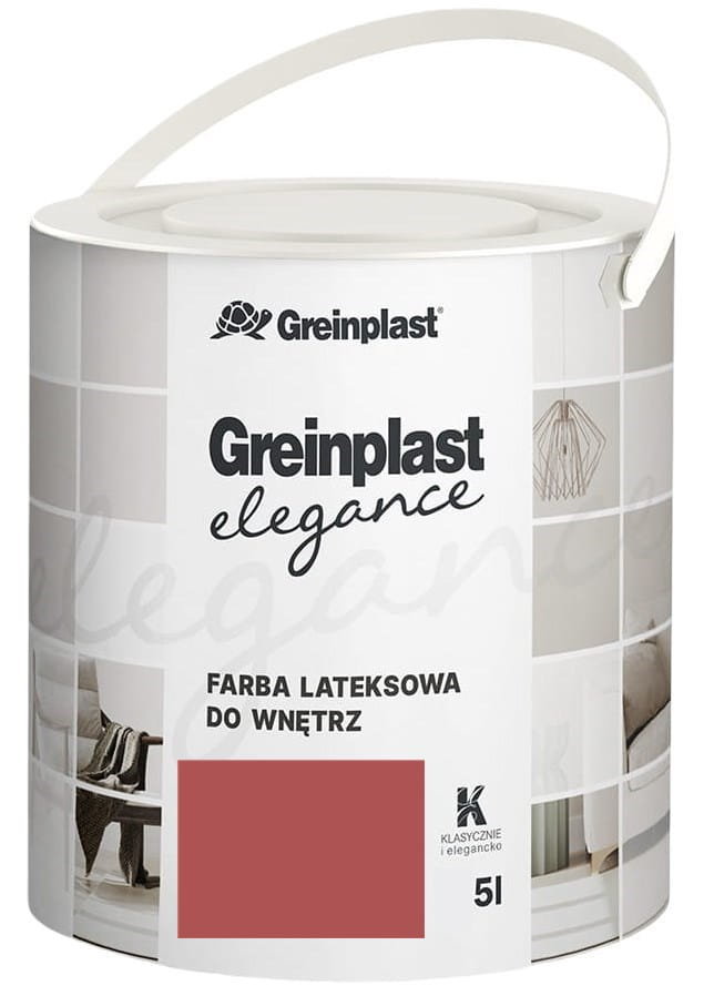 Greinplast Farba wewnętrzna lateksowa do ścian i sufitów FWK30 5L ...