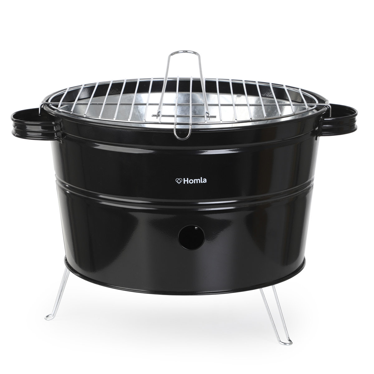 Grill EASY GRILL ogrodowy wiaderko 35x20 cm HOMLA - Homla | Sklep EMPIK.COM