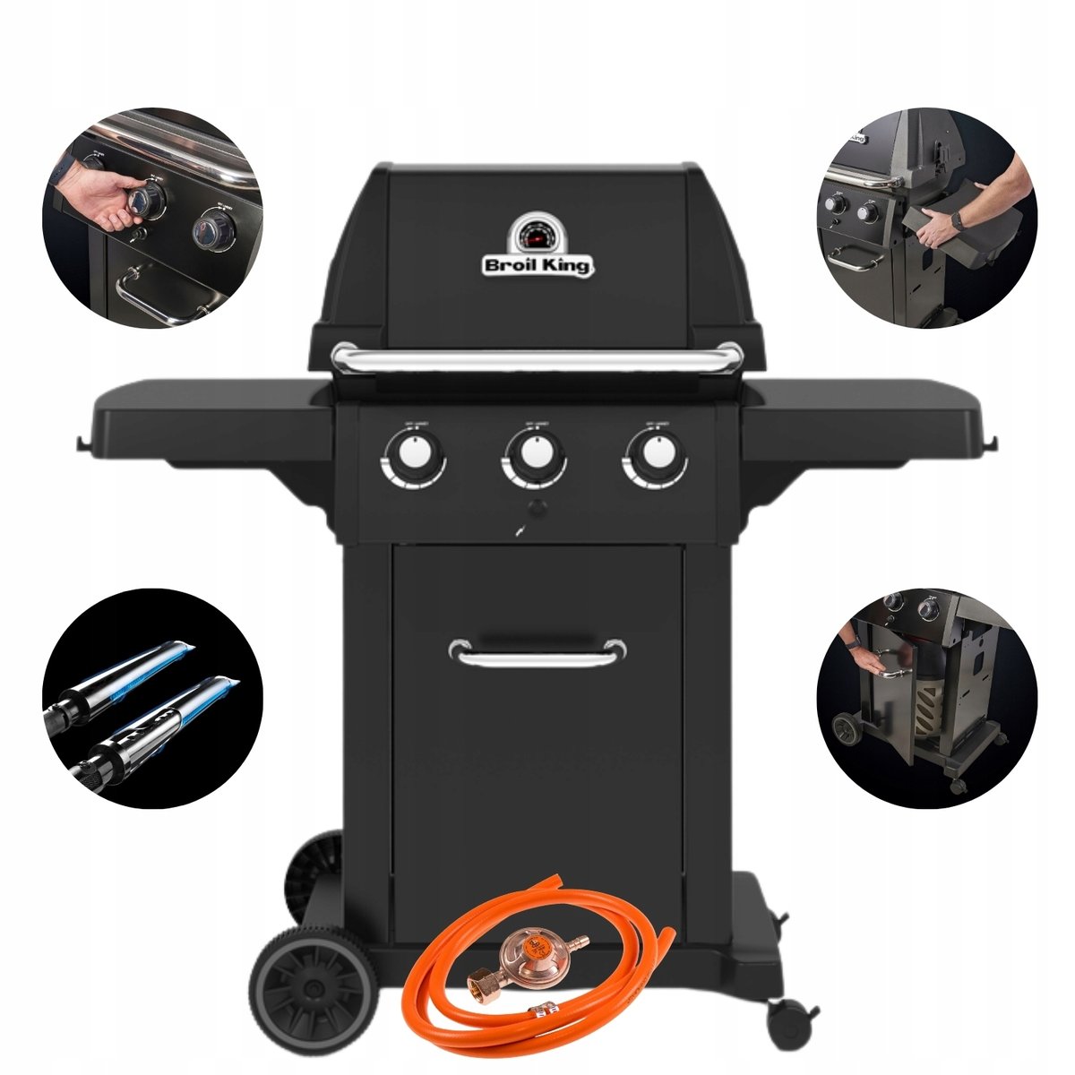 Grill gazowy Broil King Royal 320 Shadow duża półka PREMIERA 2024 ...