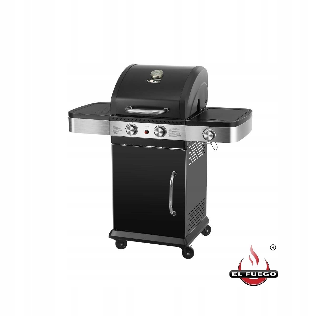GRILL GAZOWY EL FUEGO BROCKTON 2+1 8,5kW ŻELIWO! - El Fuego | Sklep ...
