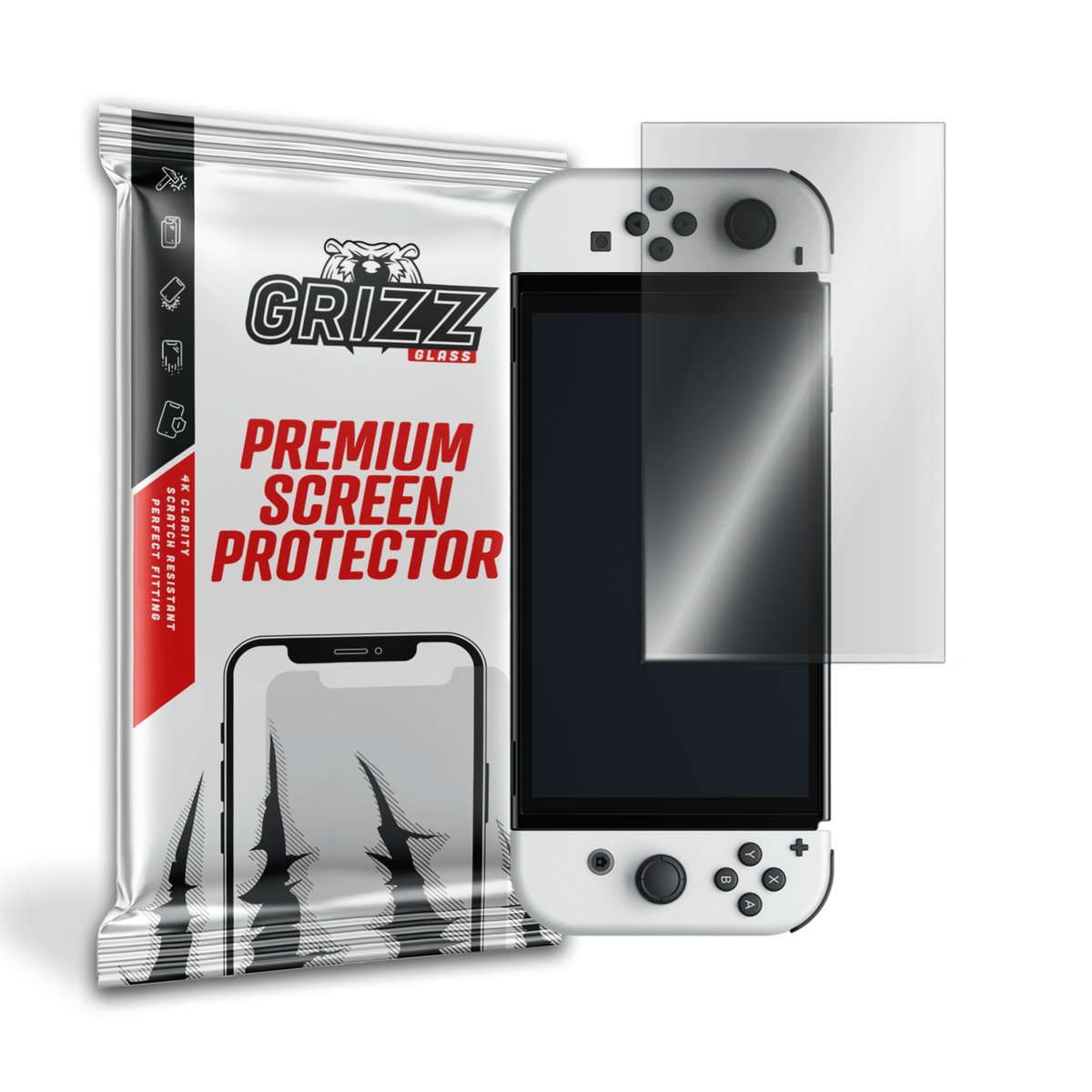 Grizzglass Paperscreen Folia Matowa Do Nintendo Switch Oled - Grizz ...