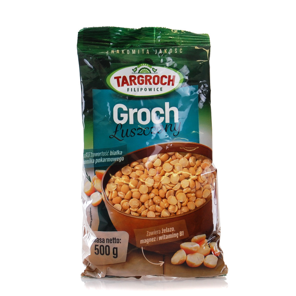 Groch Łuskany Łuszczony 500 g Targroch - Targroch | Sklep EMPIK.COM