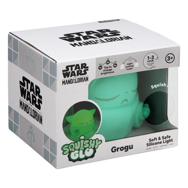 GROGU SQUISHYGLO SILICONE LIGHT RECHARGEABLE - Paladone | Sklep EMPIK.COM