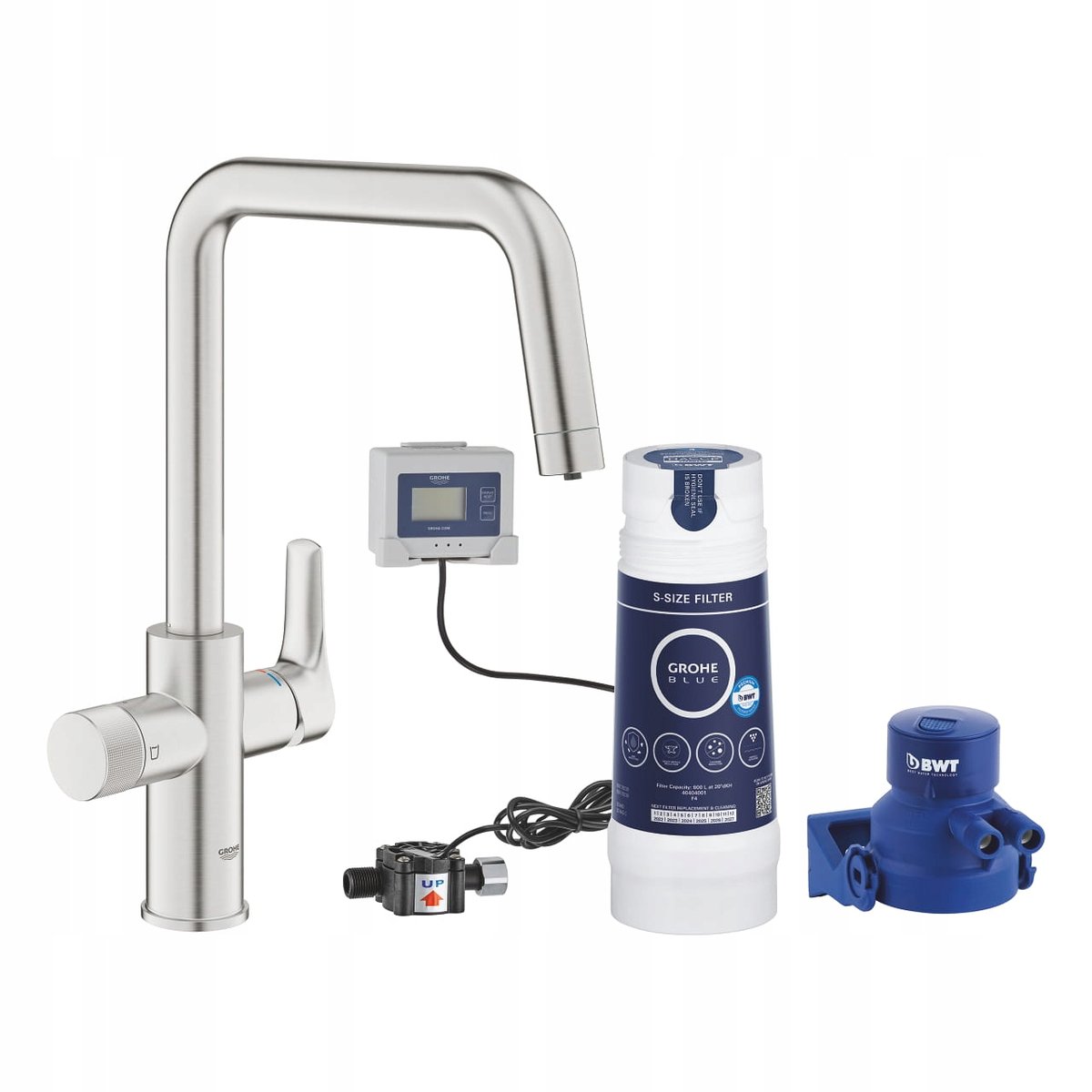 GROHE BLUE PURE zestaw startowy chrom 30559000 - woda do picia - GROHE | Sklep EMPIK.COM