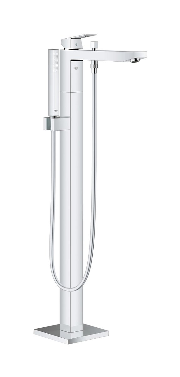 Grohe Eurocube bateria wannowo-prysznicowa wolnostojąca chrom 23672001 ...