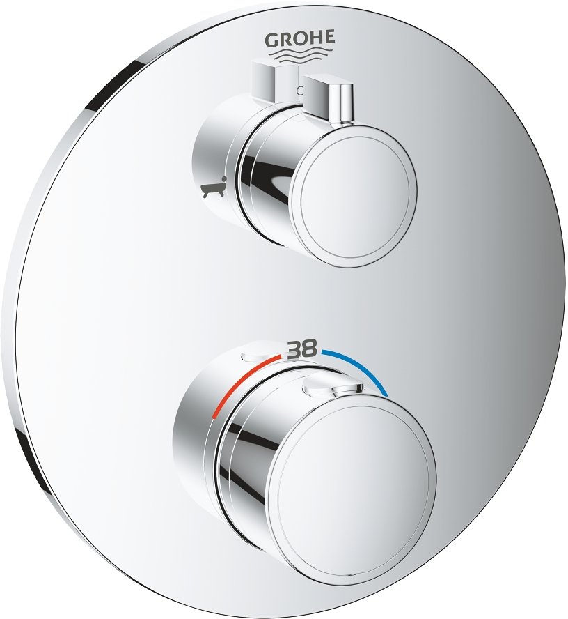 Grohe Grohtherm bateria wannowo-prysznicowa podtynkowa termostatyczna ...