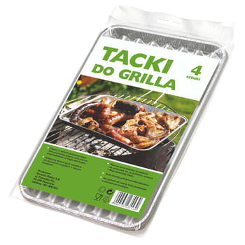 Grosik Tacki Do Grilla 4 Szt. - NATUREK | Sklep EMPIK.COM