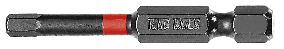 Grot udarowy 1/4" HEX6 50 mm Teng Tools - Inna marka | Sklep EMPIK.COM