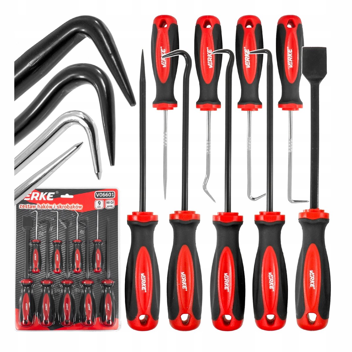 GROTY SZPIKULCE SKROBAKI ORINGÓW USZCZELEK ZESTAW HAKÓW SKROBAKÓW ...