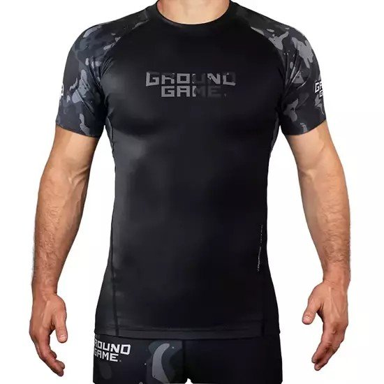 Ground Game Rashguard Męski Moro 4.0 Krótki Rękaw XL - Ground Game ...