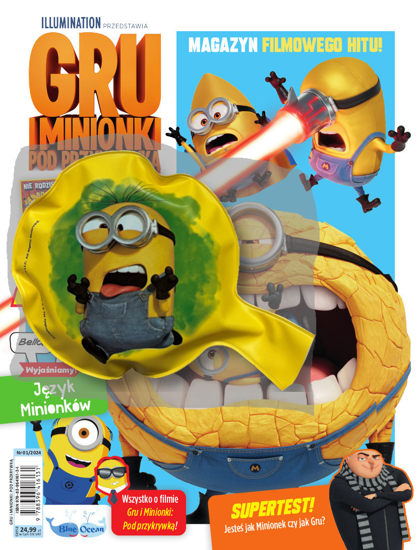 Gru i Minionki Pod Przykrywką - Burda Media Polska Sp. z o.o. | Prasa Sklep EMPIK.COM