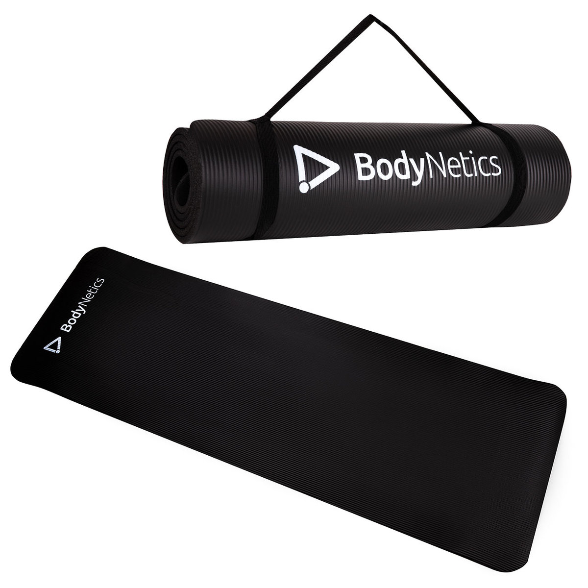 Gruba Mata Karimata Do Ćwiczeń Fitness Jogi 180x60x1cm Czarna ...