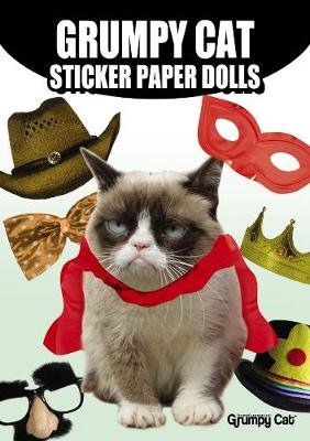 Grumpy Cat Sticker Paper Doll - Grumpy Cat | Książka w Empik