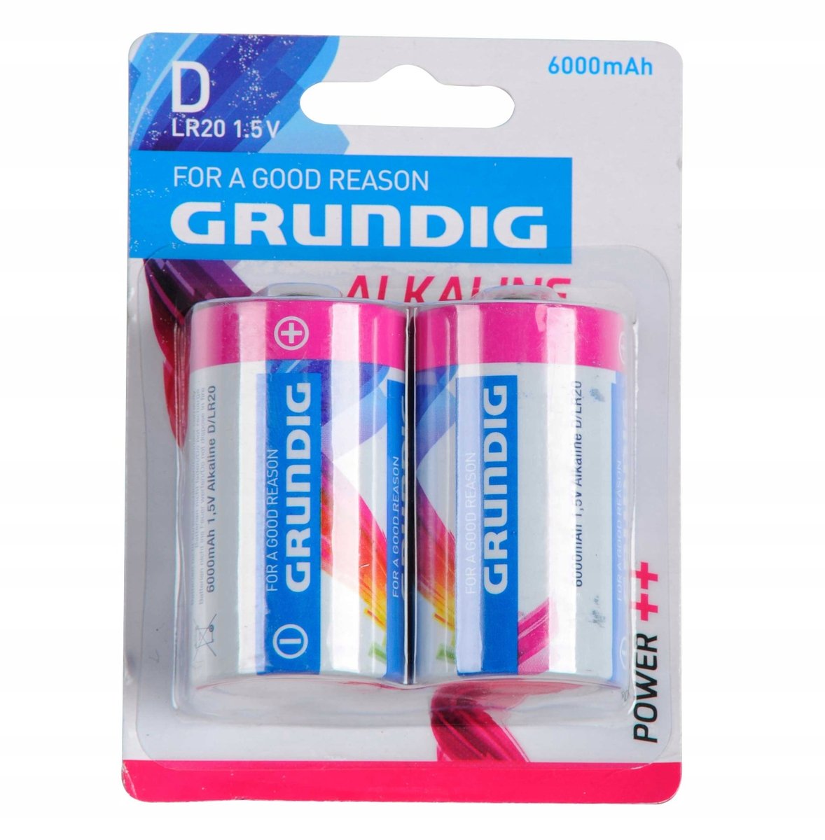 Grundig BATERIE Alkaliczne D LR20 6000mAh komplet 2 szt. - Grundig ...