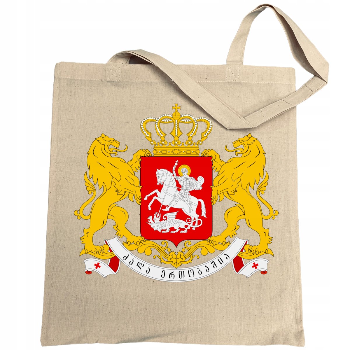Gruzja Georgia Herb Torba Zakupowa Eco - Inna marka | Moda Sklep EMPIK.COM