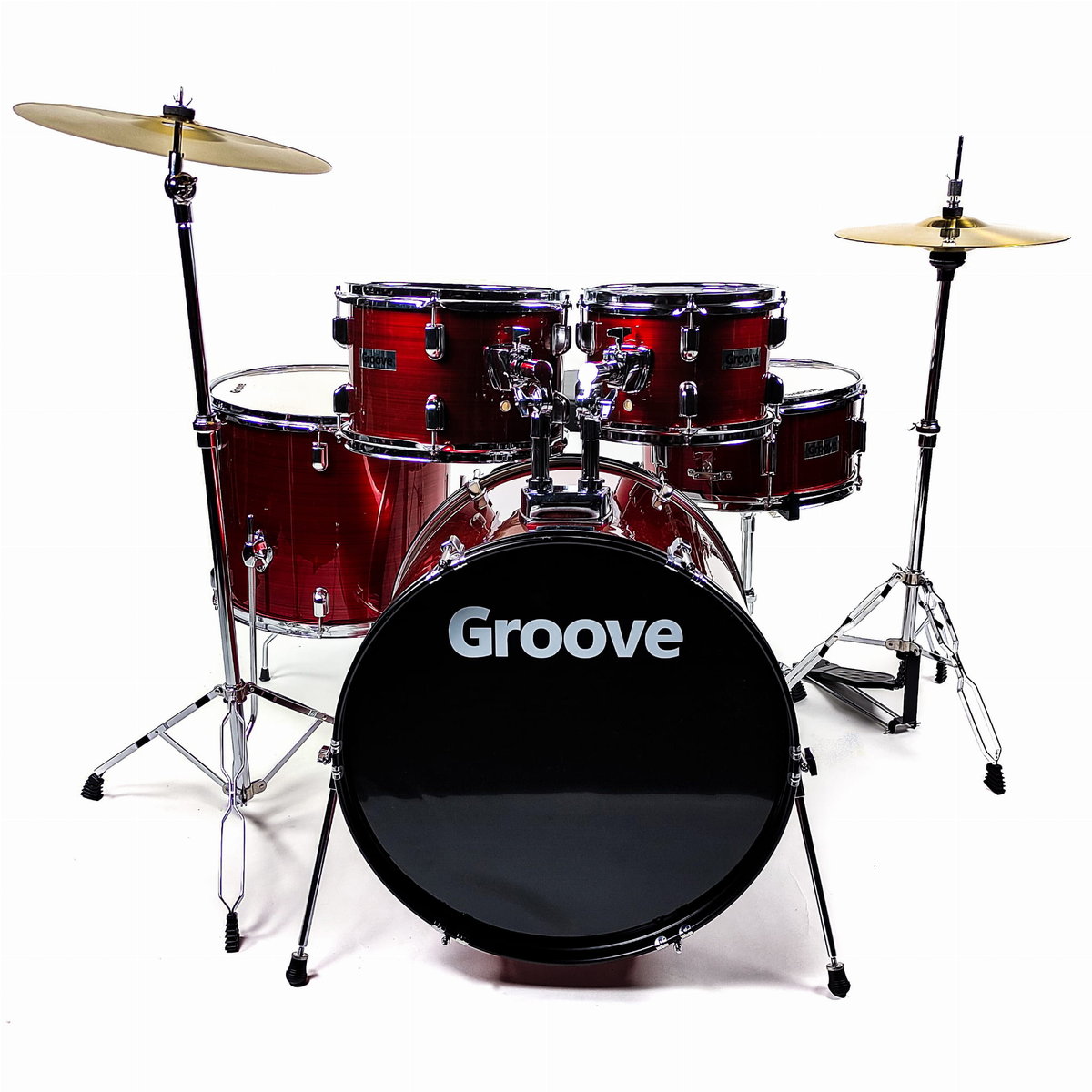 GRV Cube Fusion zestaw perkusyjny (RD) - GRV | Muzyka Sklep EMPIK.COM