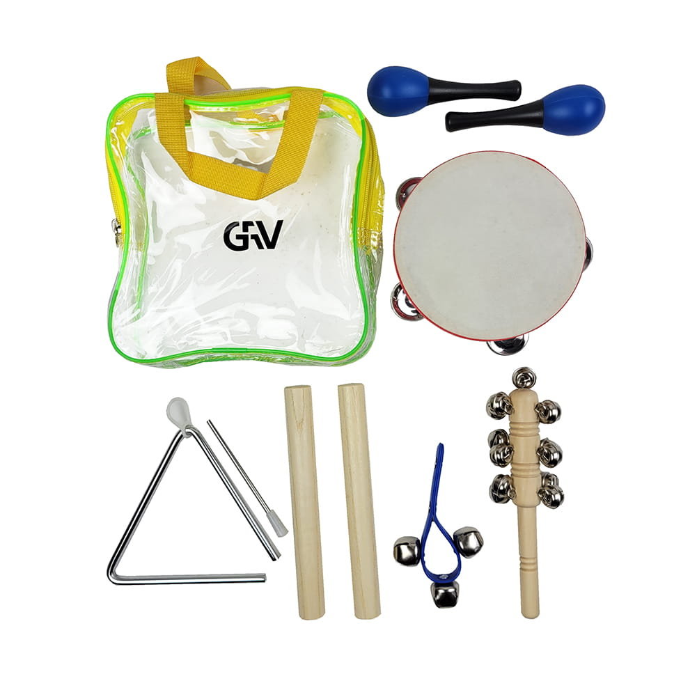 GRV PSET-6 zestaw perkusjonaliów - GRV | Muzyka Sklep EMPIK.COM