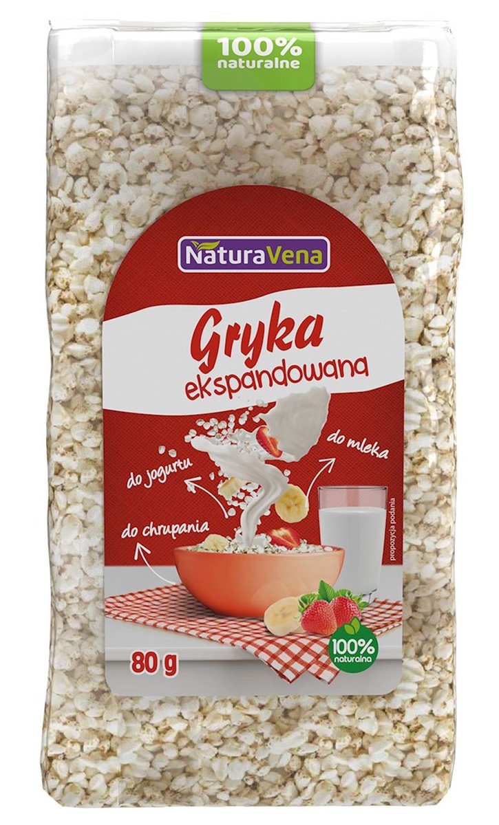 Gryka Ekspandowana 80 G - Naturavena - Naturavena | Sklep EMPIK.COM