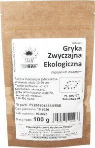 Gryka zwyczajna nasiona 100g miododajna - Toraf | Sklep EMPIK.COM