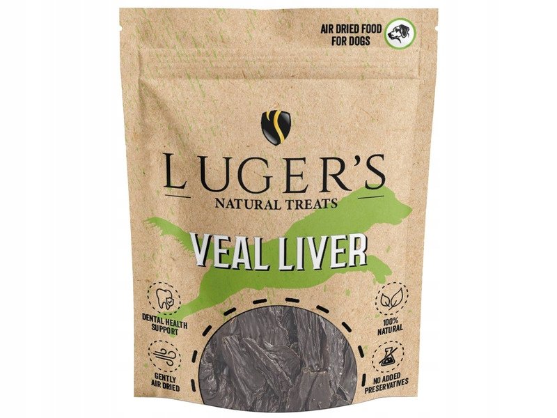 Gryzak dla psa LUGER’S Natural Treats Wątroba cielęca 150 g - inna ...