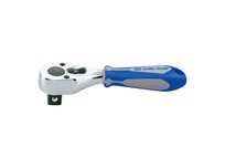 GRZECHOTKA MINI 1/2" 64 ZĘBY 120mm UCHWYT GUMOWY King Tony - Inna marka ...