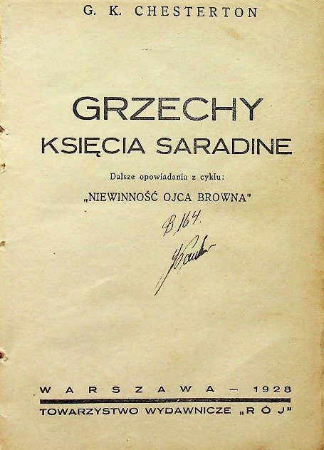 Grzechy księcia Saradine 1928r. - Opracowanie zbiorowe | Książka w Empik