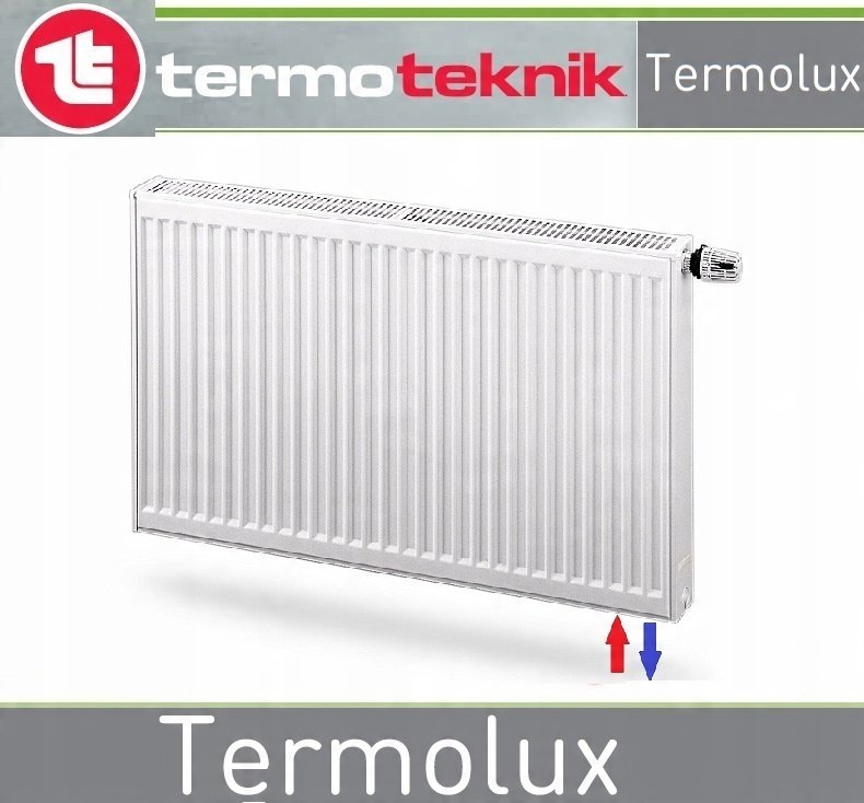 Grzejnik Stalowo-Panelowy Termoteknik 2406 W Biały 2000 X 400 X 100 Mm - Termoteknik | Sklep ...