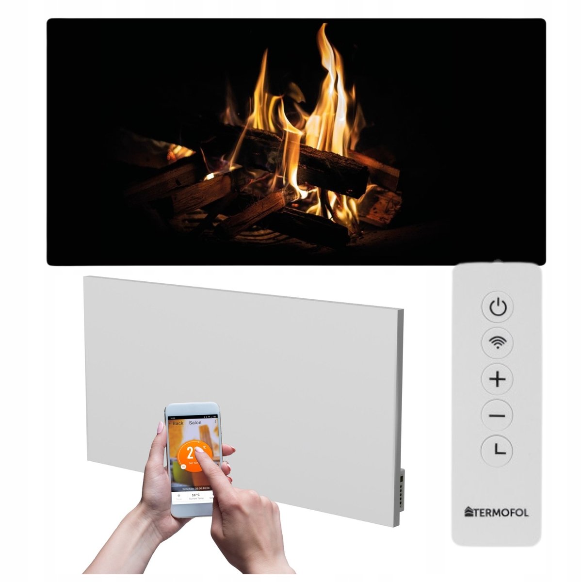 GRZEJNIK z nadrukiem podczerwień 700W 120x60cmWiFi - TERMOFOL | Sklep ...