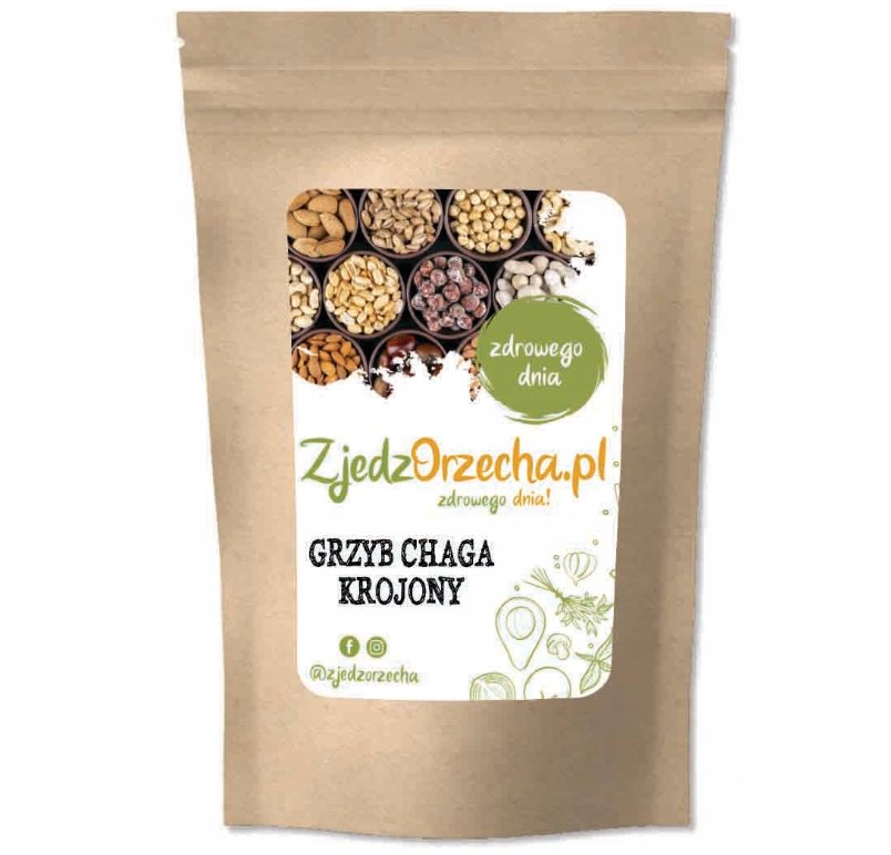 Grzyb chaga krojony 100g - Planteon | Sklep EMPIK.COM