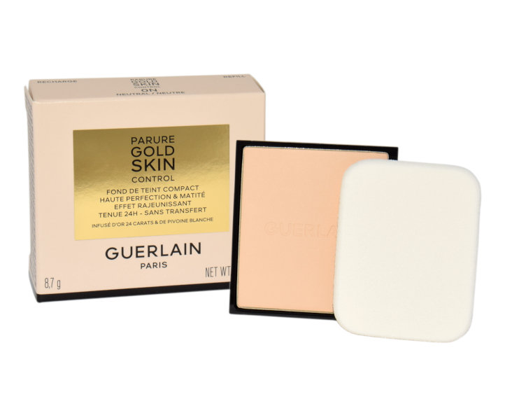 Guerlain, Parure Gold Skin Control Compact 0n, Podkład do twarzy ...