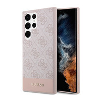 Guess 4G Bottom Stripe Metal Logo Collection - Etui Samsung Galaxy S23 ...