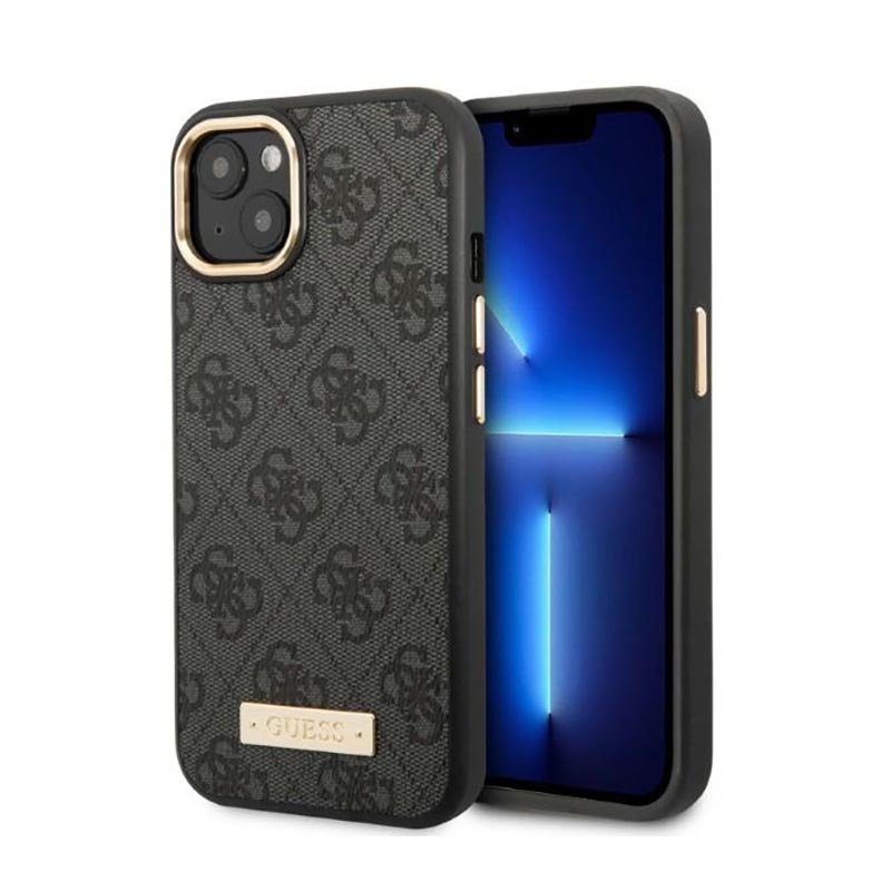 Guess 4G Logo Plate MagSafe - Etui iPhone 13 (czarny) - GUESS | Sklep ...