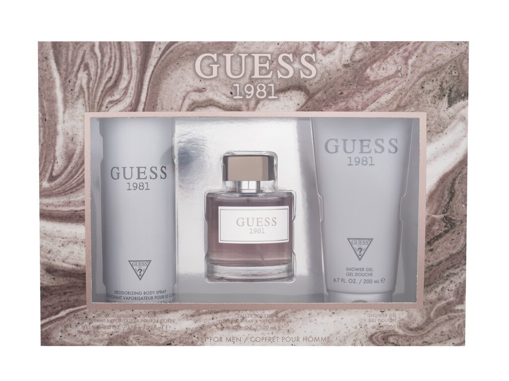 Guess, Guess, 1981 For Men, zestaw kosmetyków, 3 szt. | Sklep EMPIK.COM