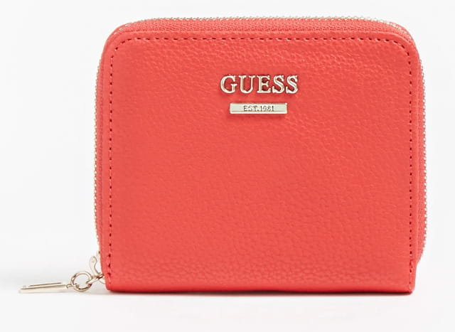 GUESS MAŁY PORTFEL PORTMONETKA CZERWONA - GUESS | Moda Sklep EMPIK.COM